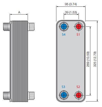 Alfa Laval AC Brazed PHE AC30EQ / ACH30EQ | Moody Heat Exchangers