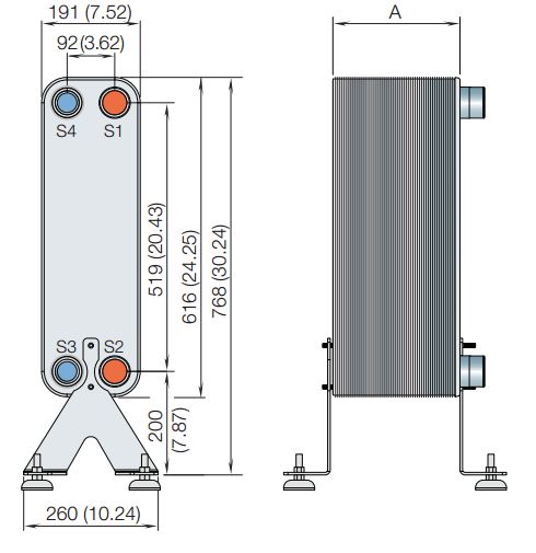 Alfa Laval CB Brazed PHE CB110AQ | Moody Heat Exchangers
